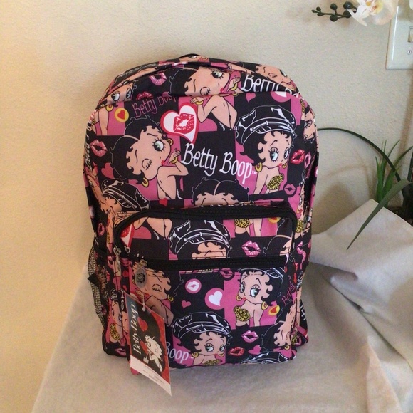 Betty Boop | Bags | Betty Boop Backpack | Poshmark